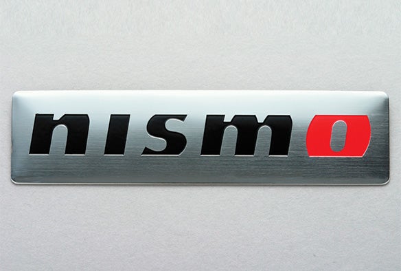 NISMO METAL EMBLEM - SILVER BRUSHED ALUMINIUM (25MM X 100MM) – AUTO ...